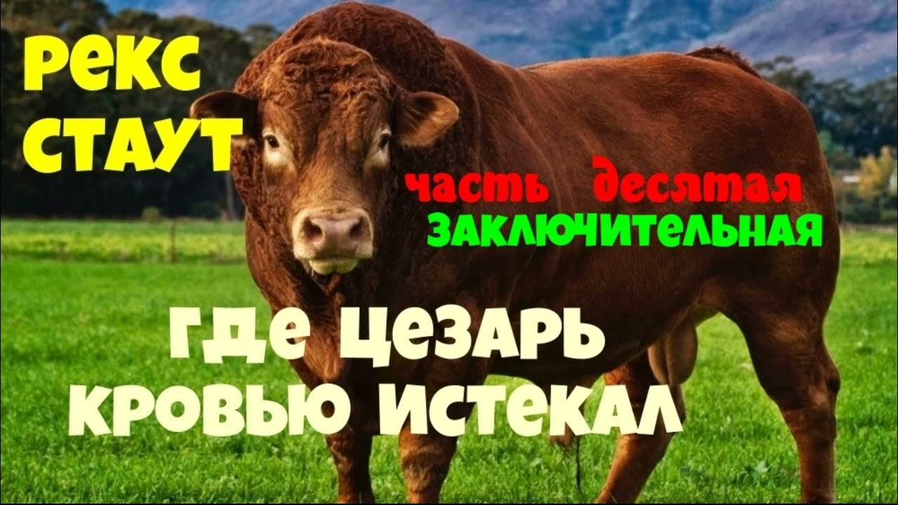 Рекс Стаут.Где Цезарь кровью истекал.Часть десятая.Заключительная ...