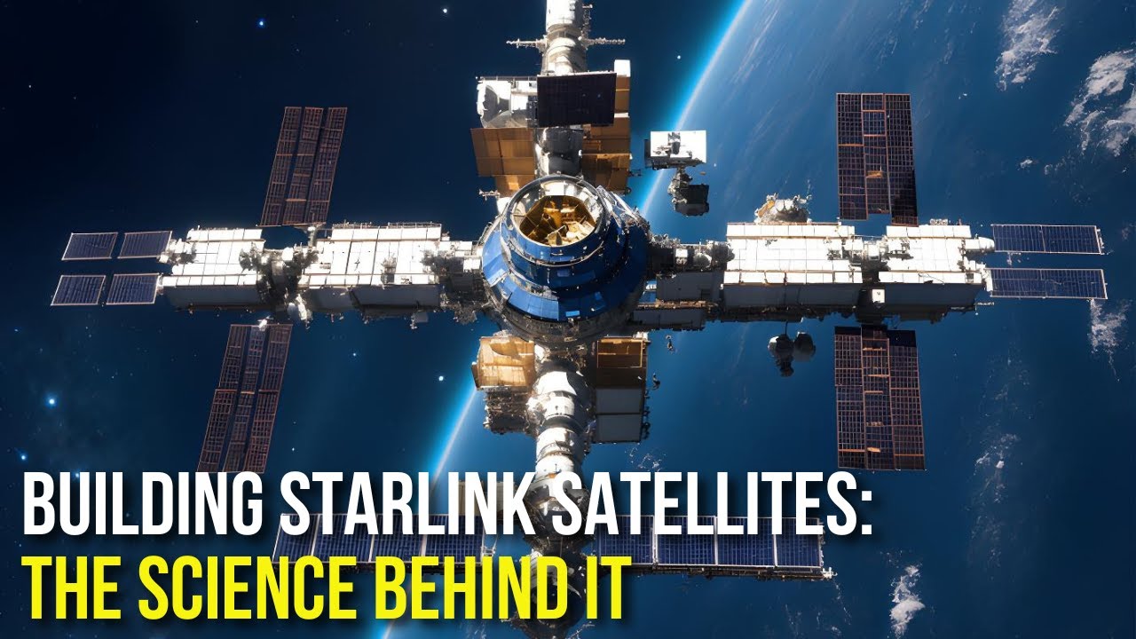 Building Starlink Satellites: The Science Behind It - YouTube