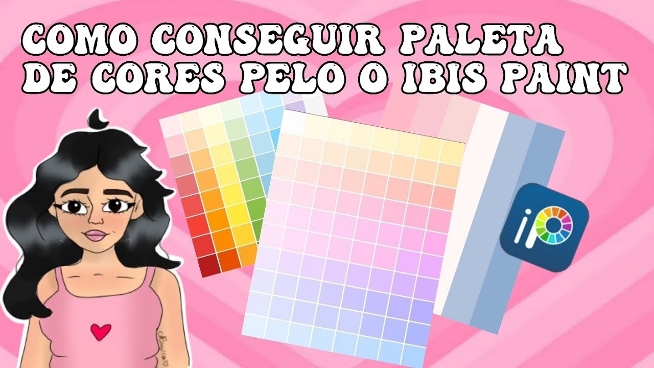๑COMO conseguir paleta de cores no IBIS PAINT X, super simples e fácil 💖🌷 - YouTube