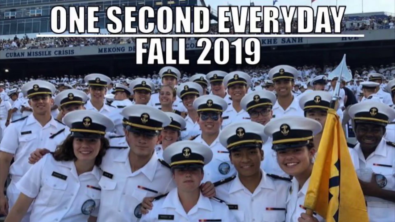 1 Second Everyday - USNA Plebe Year 2019 - YouTube