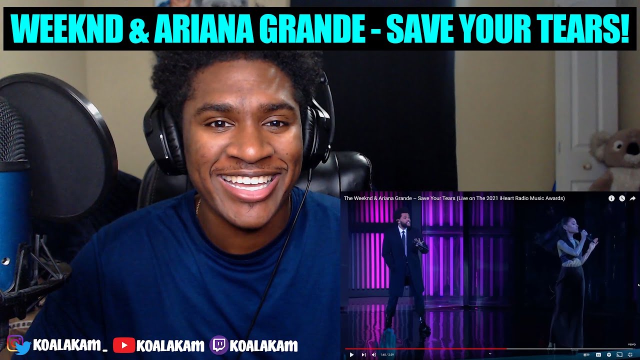The Weeknd & Ariana Grande – Save Your Tears (Live) (REACTION!) - YouTube