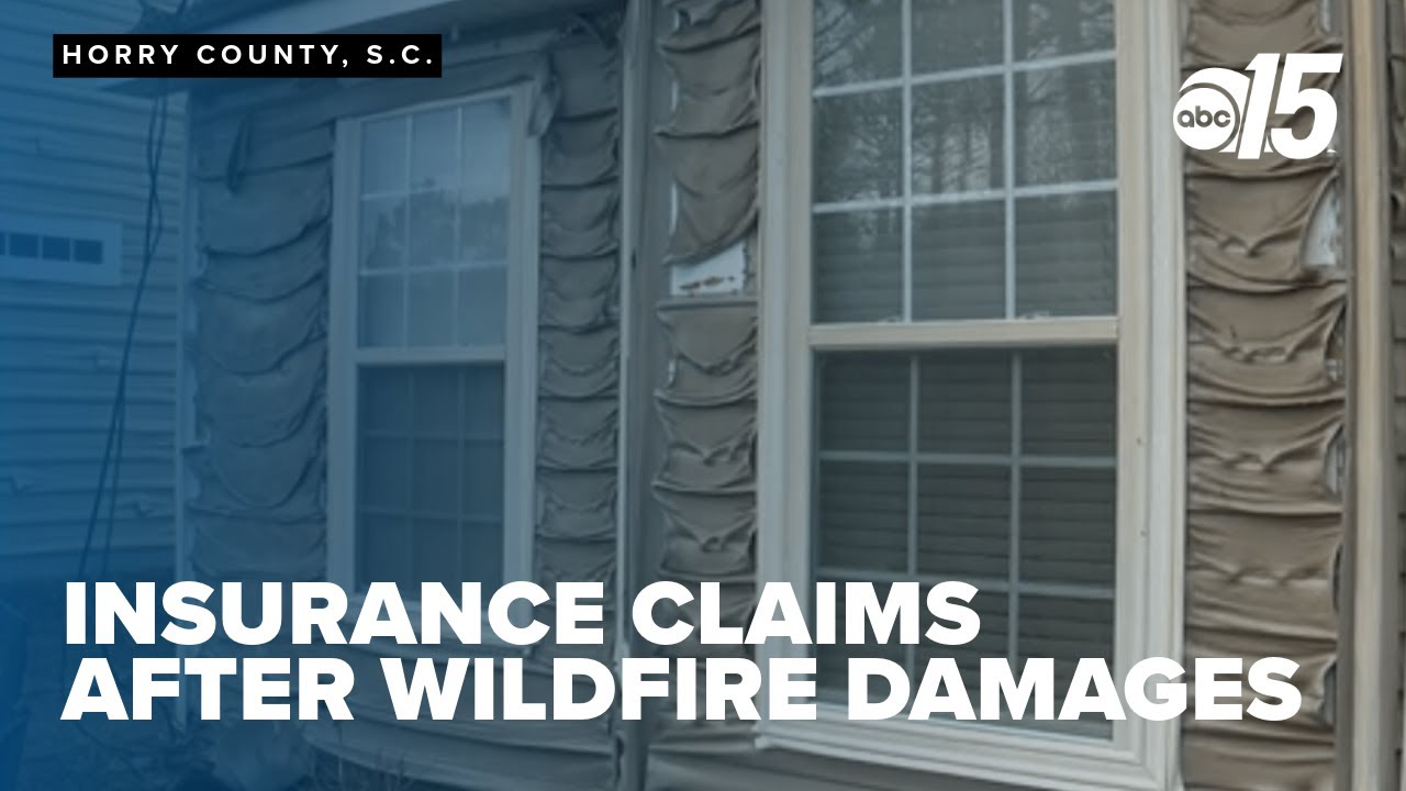 Filing insurance claims after wildfire damages homes in Carolina Forest ...