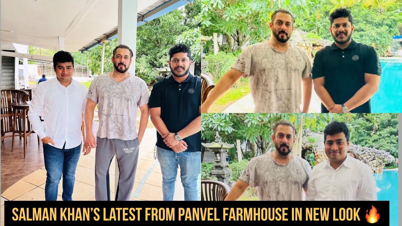Salman Khan’s Latest From Panvel Farmhouse In New Look 🔥 - YouTube