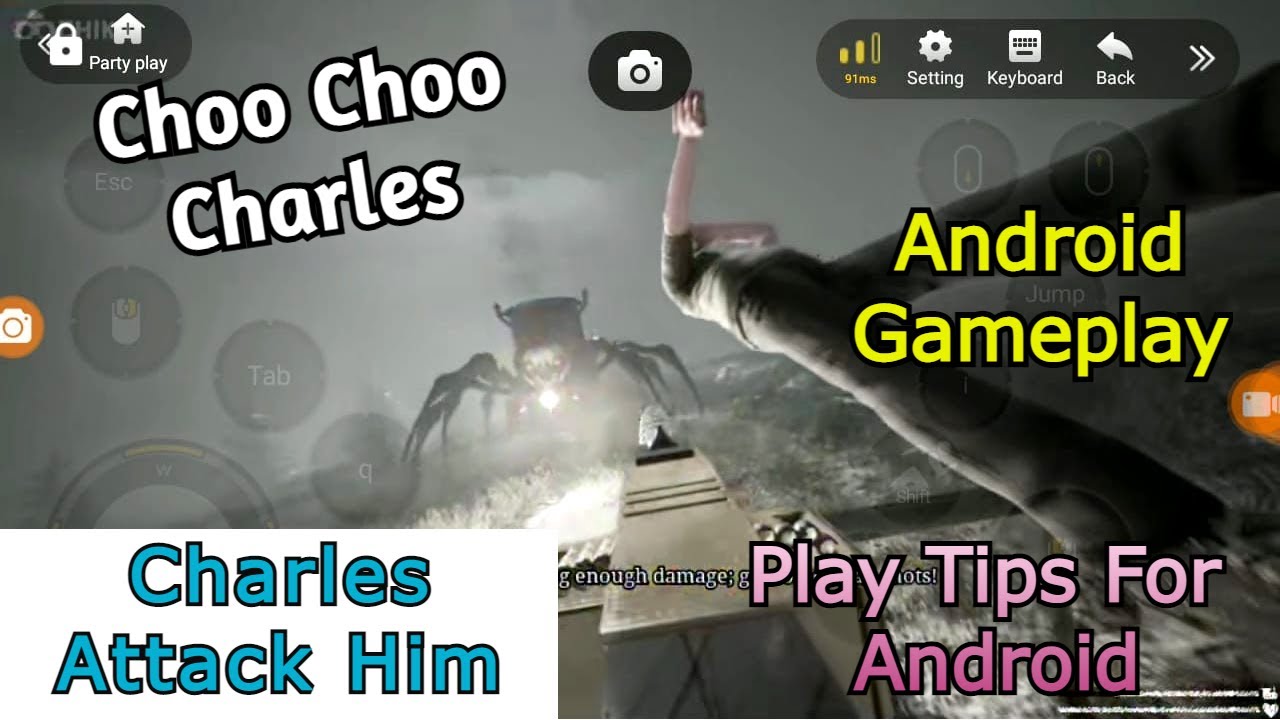 Choo Choo Charles - Charles Attack Him | Choo Choo Charles Android Gameplay | Gaming Solution ...