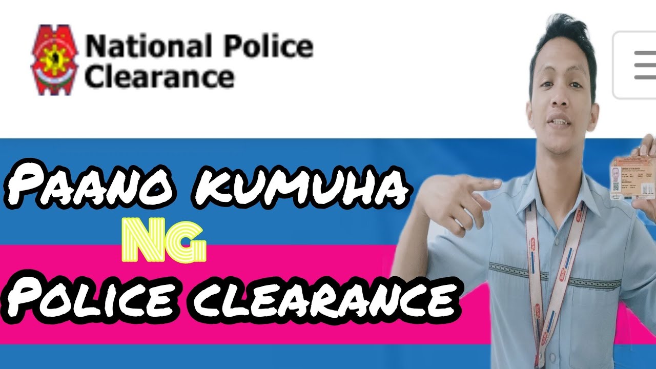 Paano kumuha ng police clearance online 2022 - YouTube