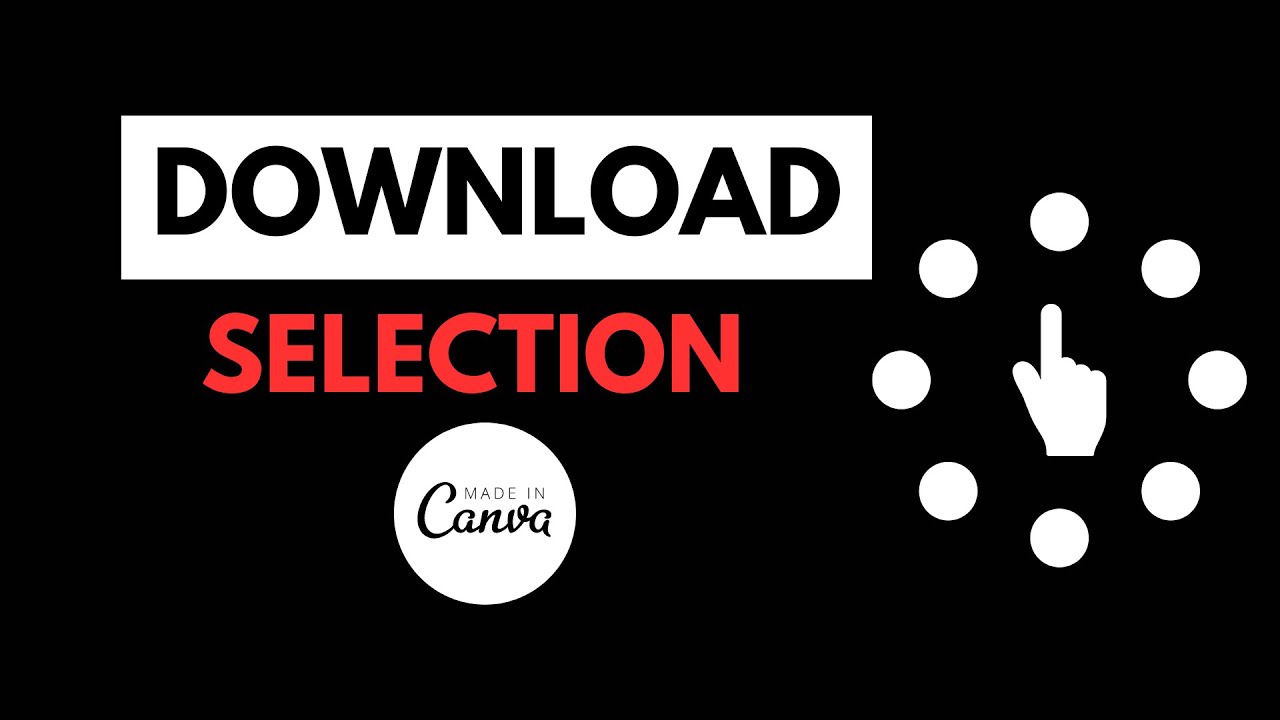 Saving Just Parts of Your Canva Designs (Canva Tutorial For Beginners ...