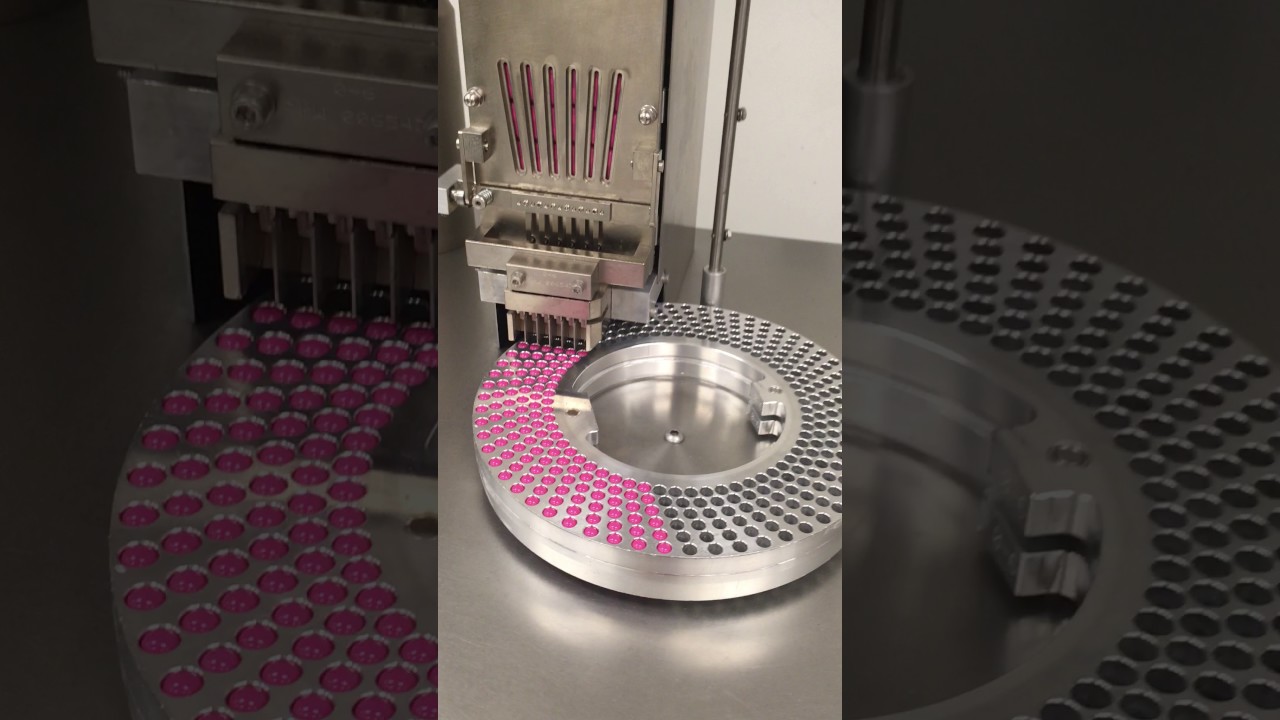 Capsugel Ultra 8 II Capsule Rectifier Operation - YouTube