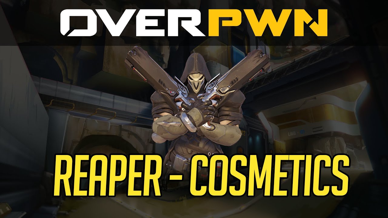 Reaper - Hero Skins, Emotes, Poses, Voices, & Intros Preview - YouTube