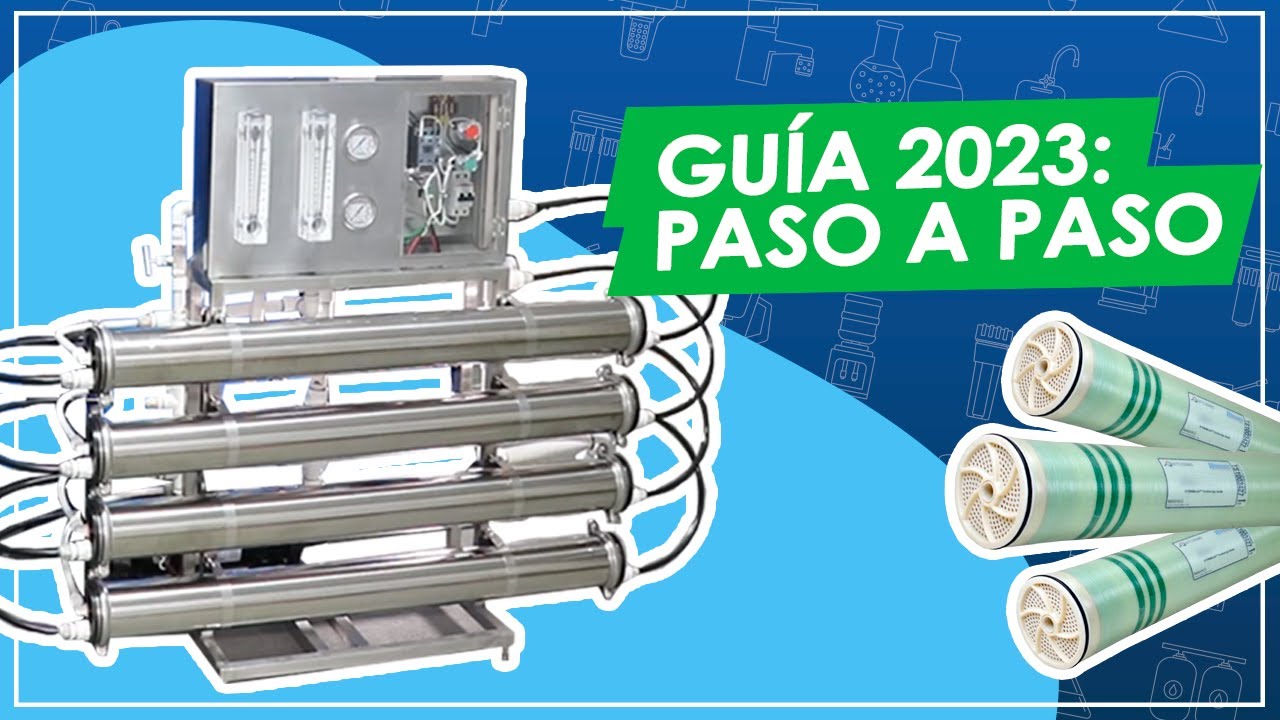 Tutorial: ¿Cómo armar una ósmosis inversa desde cero? | Oasis Exprés ...