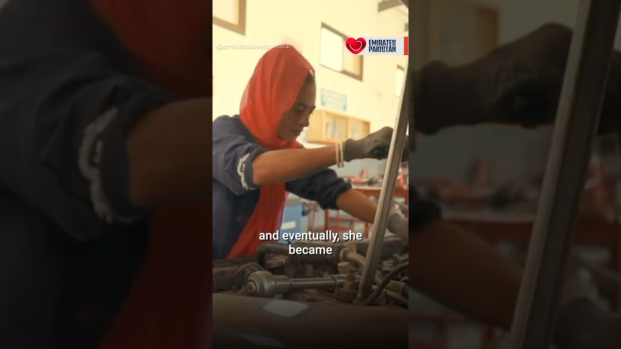 Pakistan’s first female mechanic! - YouTube