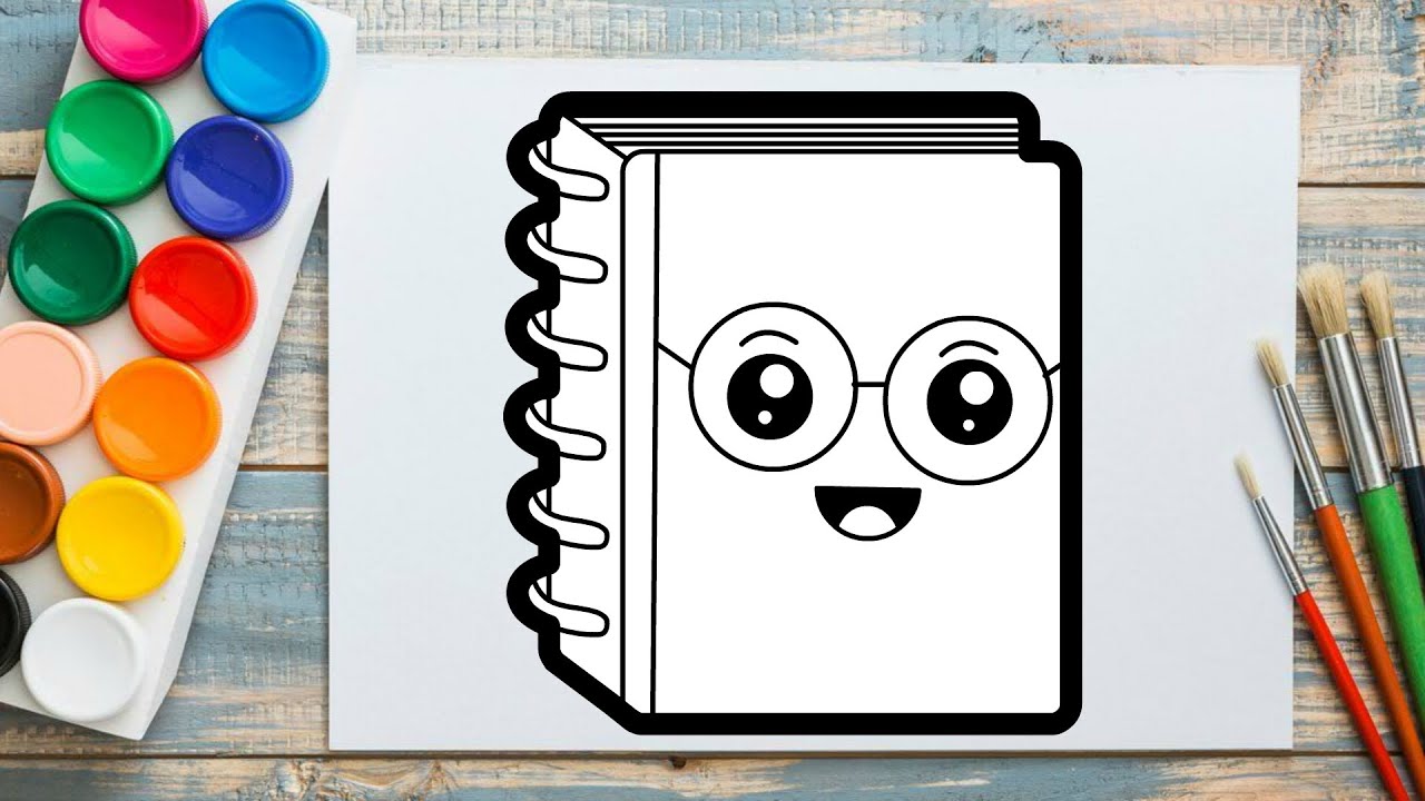 Book Drawing,painting and coloring for kids | Toddlers | how to draw # ...