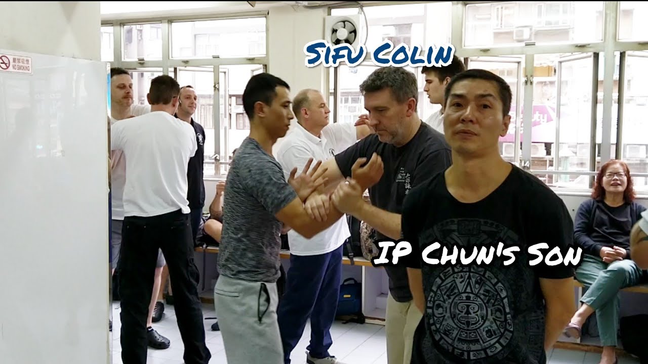 Wing Chun Chi Sao Sticky Hand Technique Ip Man Lineage Sifu Colin Ward ...