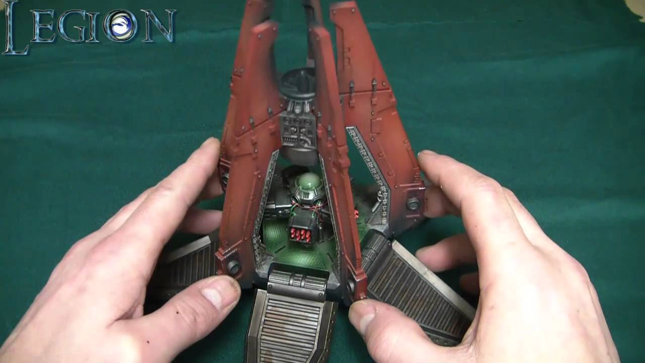 Drop Pod conversion ~ Blood Angels Death Storm! Complete. - YouTube