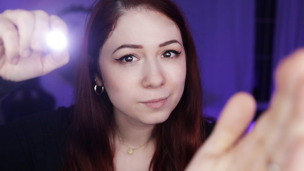 Asmr Relaxing Face Assessment And Treatment Face Exam Scalp Check