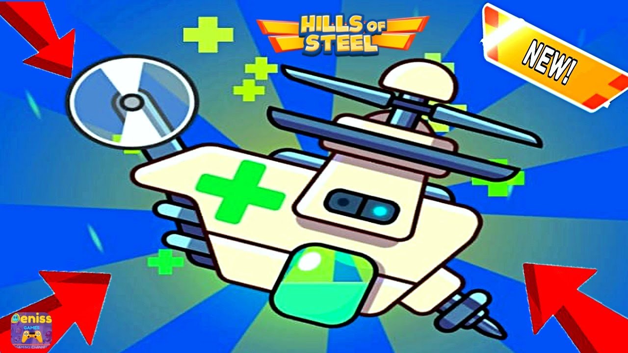 UPDATE! NEW BOOSTER - NEW HEALING DRONE - Hills of Steel - YouTube