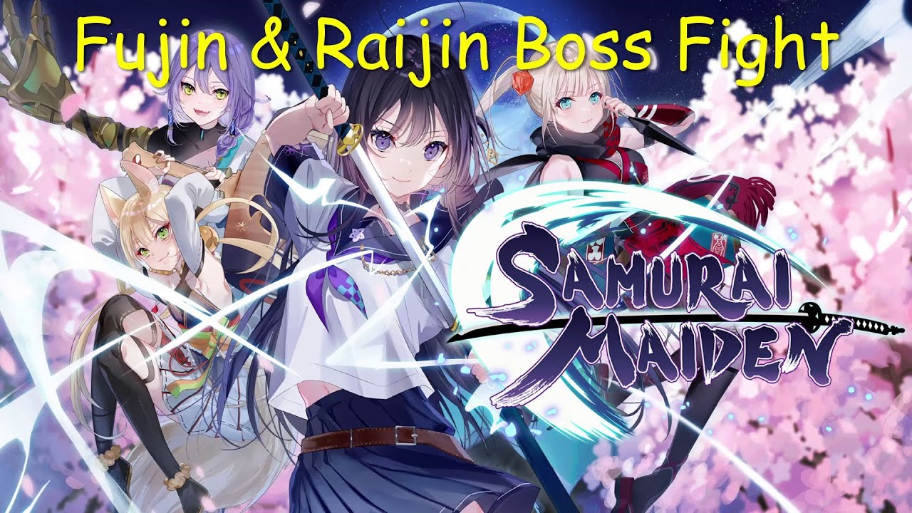 【SAMURAI MAIDEN】Fujin & Raijin Boss Fight - YouTube