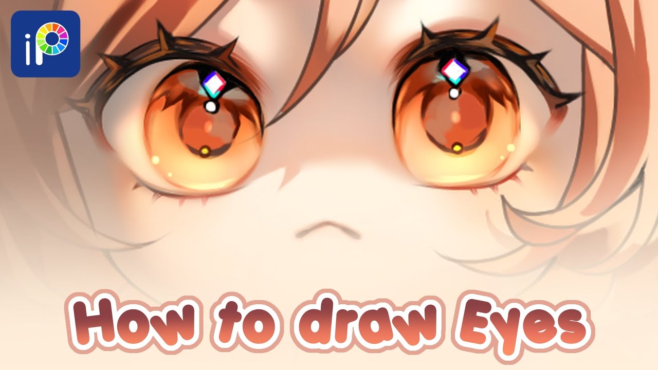 How to Draw Eyes 𖥔 | Easy IbisPaint Art Tutorial 🍋 - YouTube