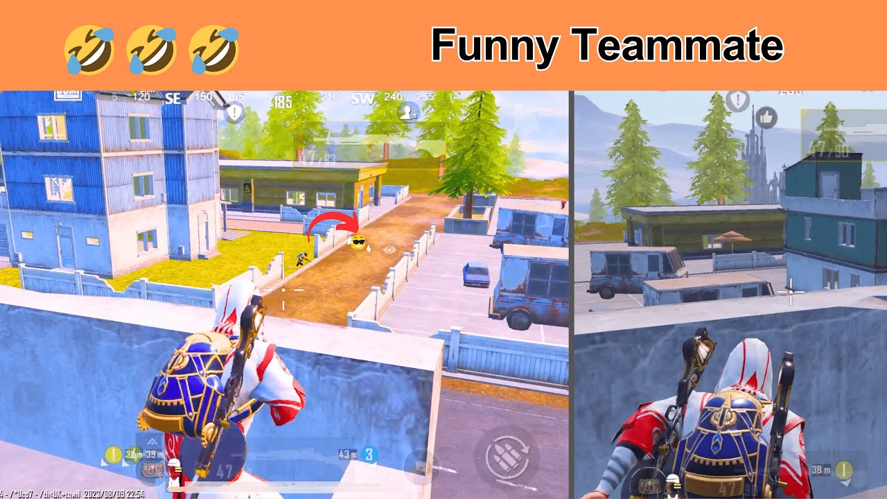 🔥funny commentary in my teammate - BGMI - YouTube