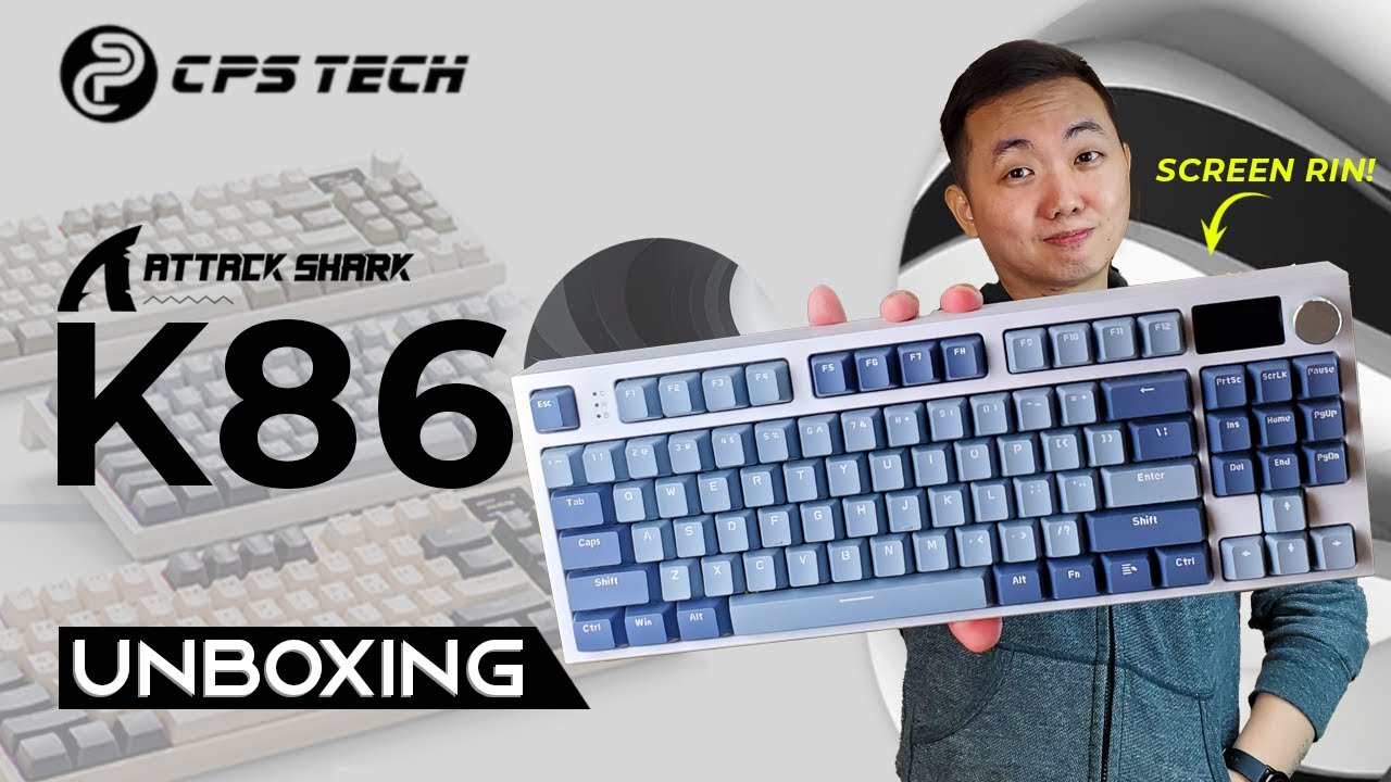 Kambal ng LT84 | CPSTECH Attack Shark K86 Unboxing [Eng Subs] (Tagalog ...