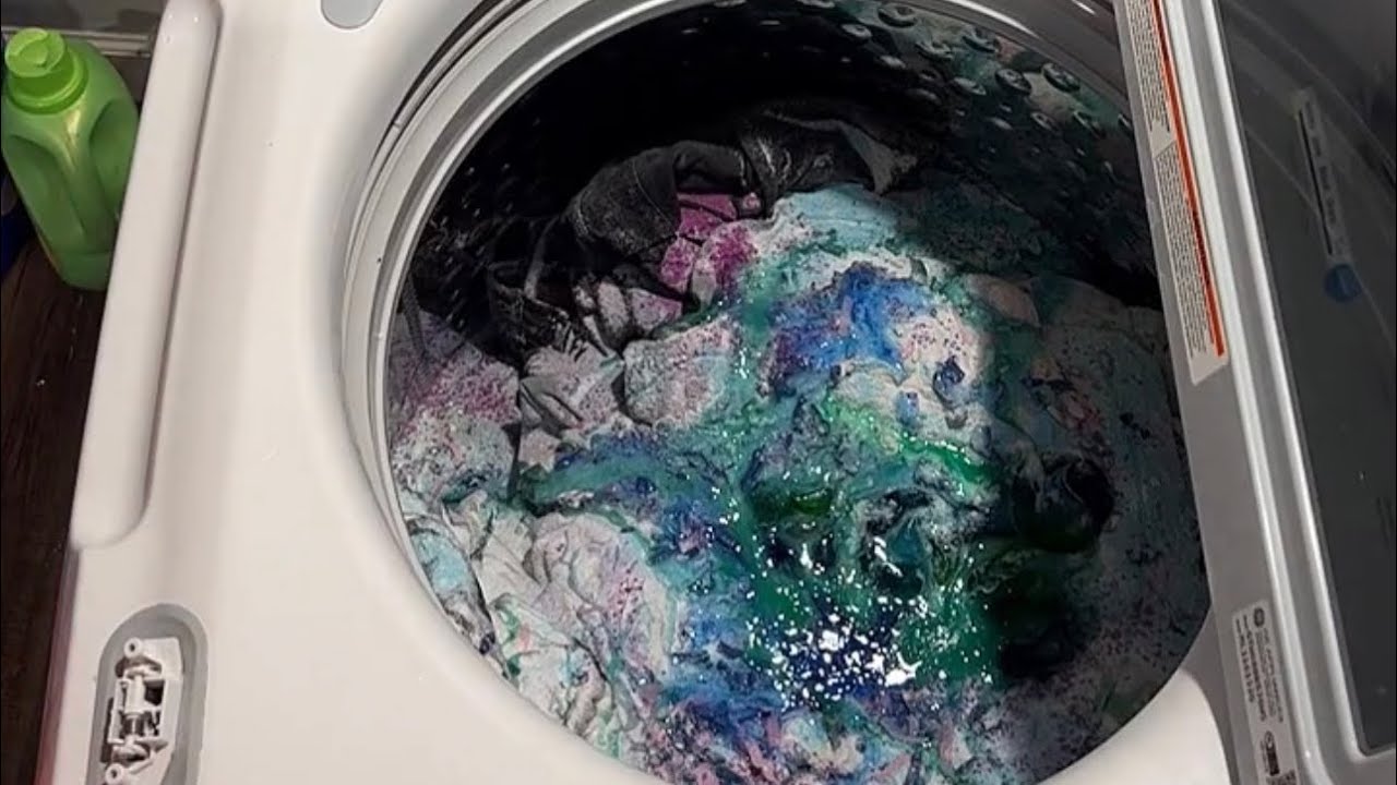 Tiktok live laundry overload 😝 - YouTube