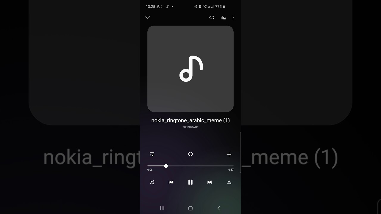 Nokia Arabic Ringtone midi playing on Samsung Galaxy S10 - YouTube