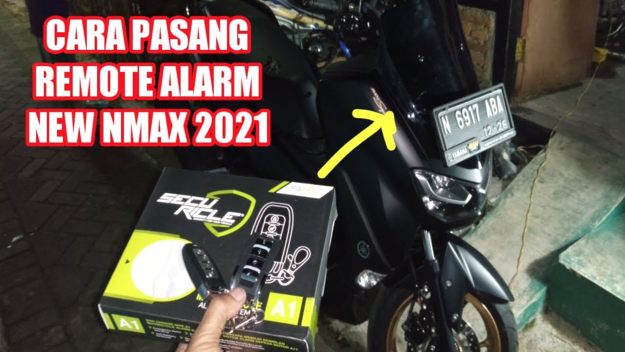 cara pasang alarm NMAX 2021 - YouTube