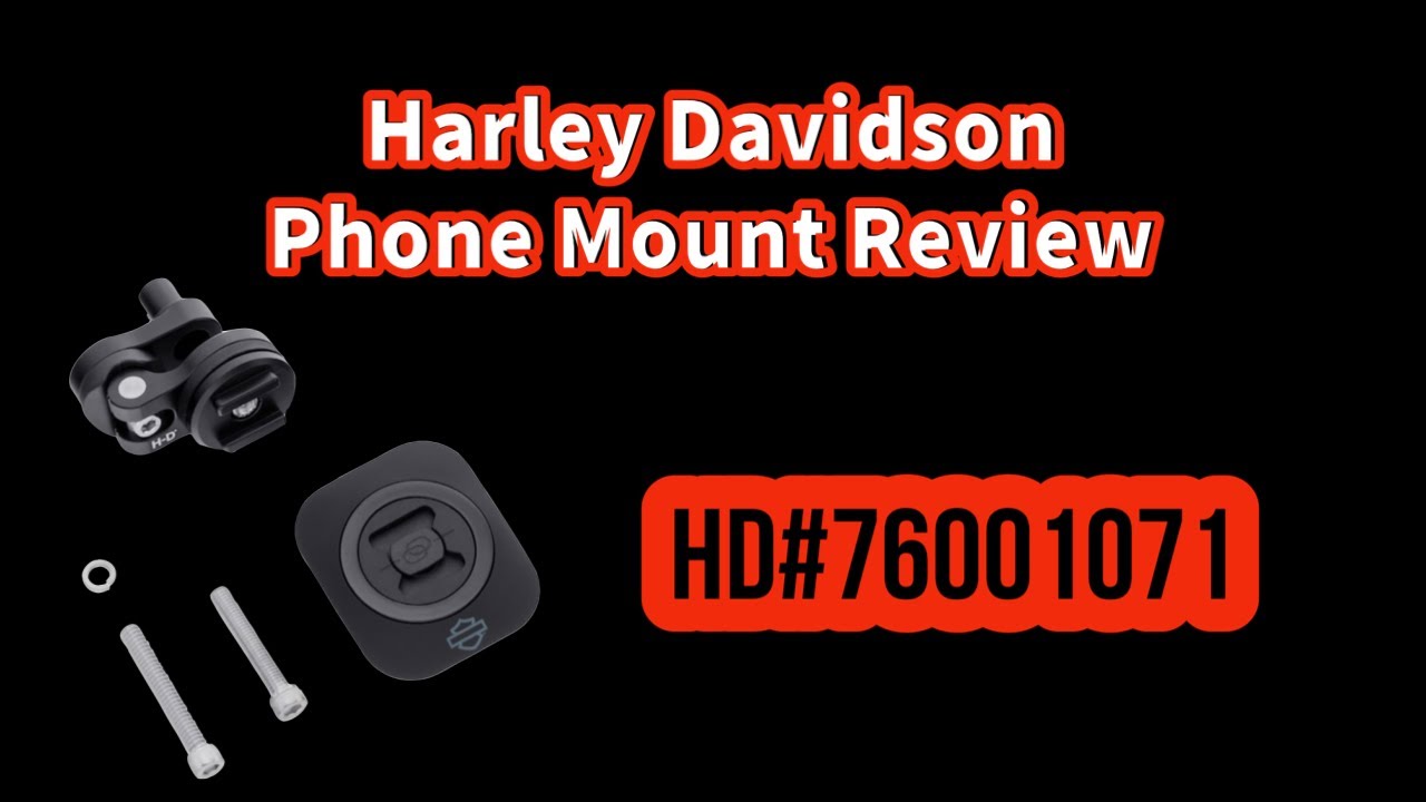 Harley Phone Mount Review- Harley Davidson Universal Phone Carrier And ...