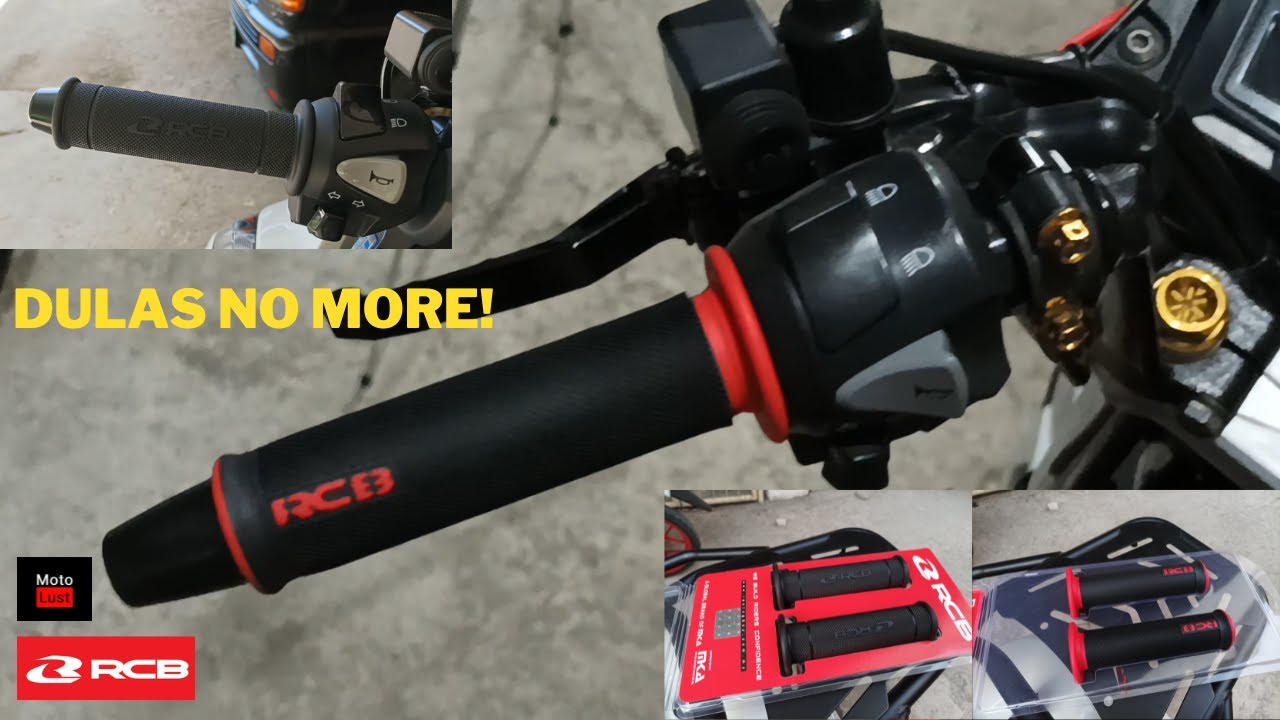 Honda Click & Honda RS150 RCB Handle Grips - YouTube