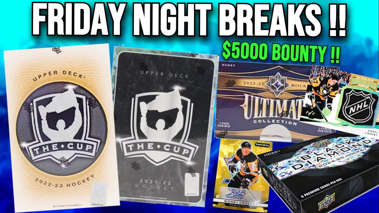 Friday Night Hockey Breaks !! - CUP, Black Diamond & Mixer !!🔥 - YouTube