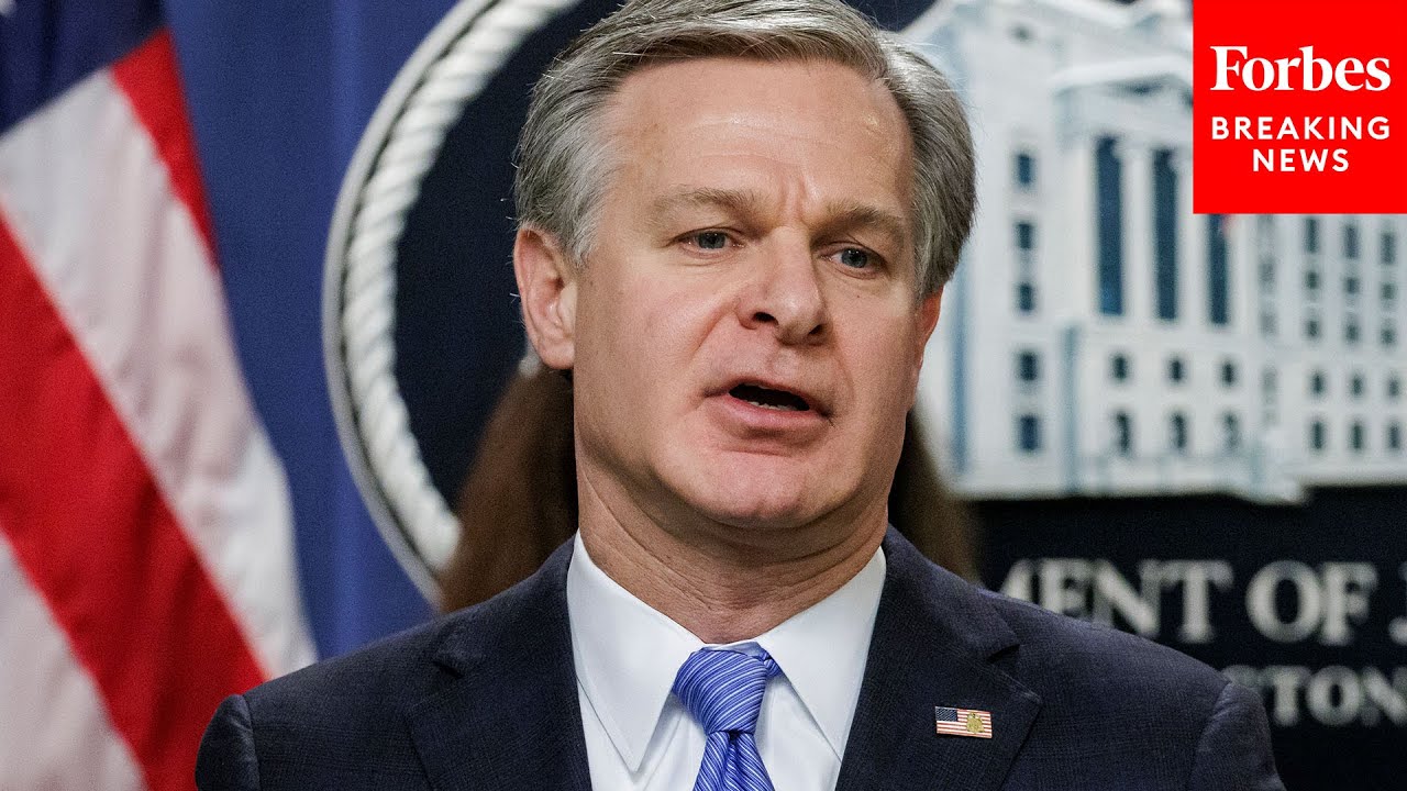 FBI Director Christopher Wray: We Deal With 'Whole Array Of Threats' Coming Through The Border ...
