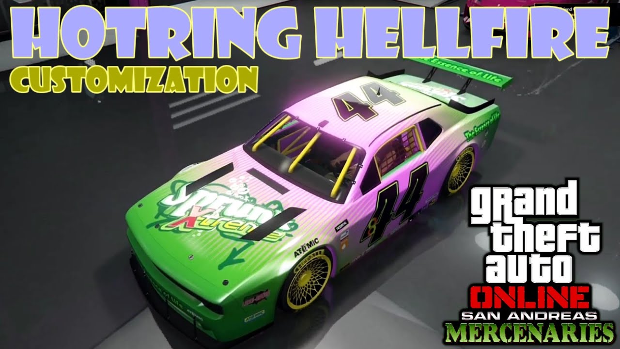Bravado Hotring Hellfire Customization | San Andreas Mercenaries Update ...