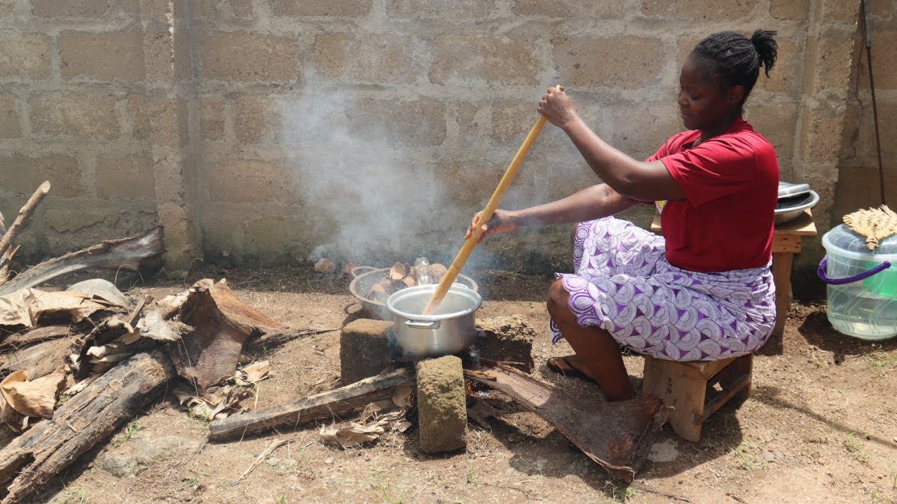 African Village Life//Cooking Most Delicious Traditional Food for ...