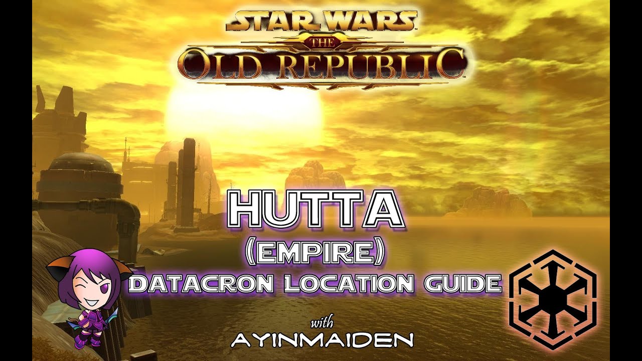 SWTOR - Hutta (Empire) Datacron Location Guide - YouTube