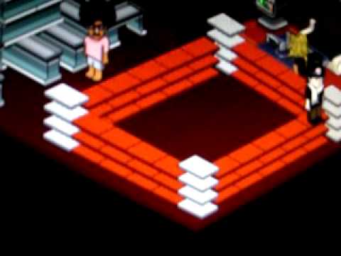 Le combat de catch ( Mark , Henry , vs Edge ) Habbo - YouTube