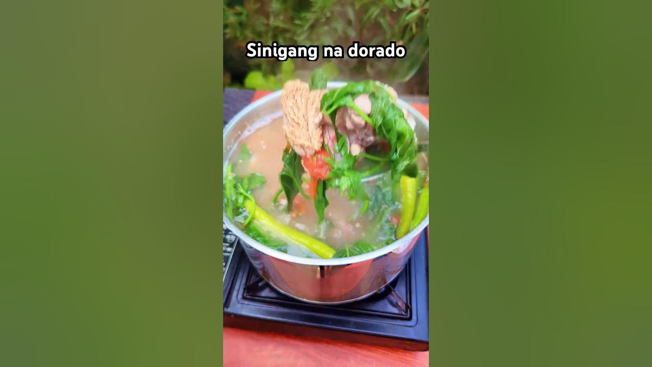 Sinigang na dorado #cooking #filipinorecipe #food #recipe - YouTube