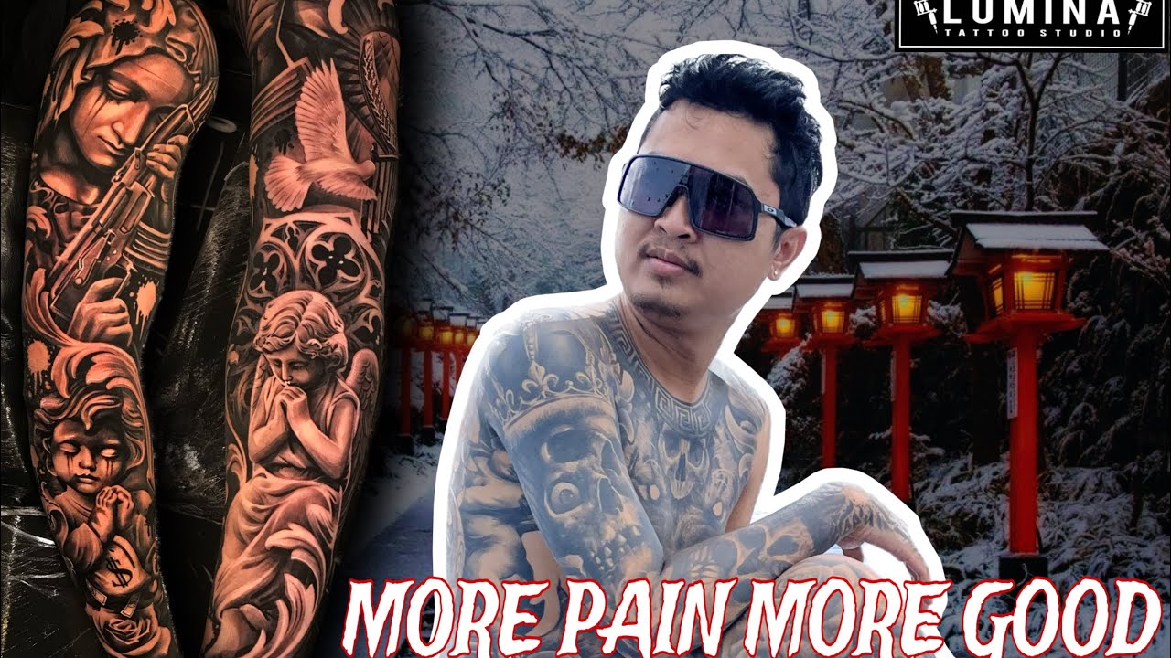 GREEK MYTHOLOGY TATTOO IDEAS FROM DODE PRAS LUMINA - FULL SLEEVE TATTOO ...