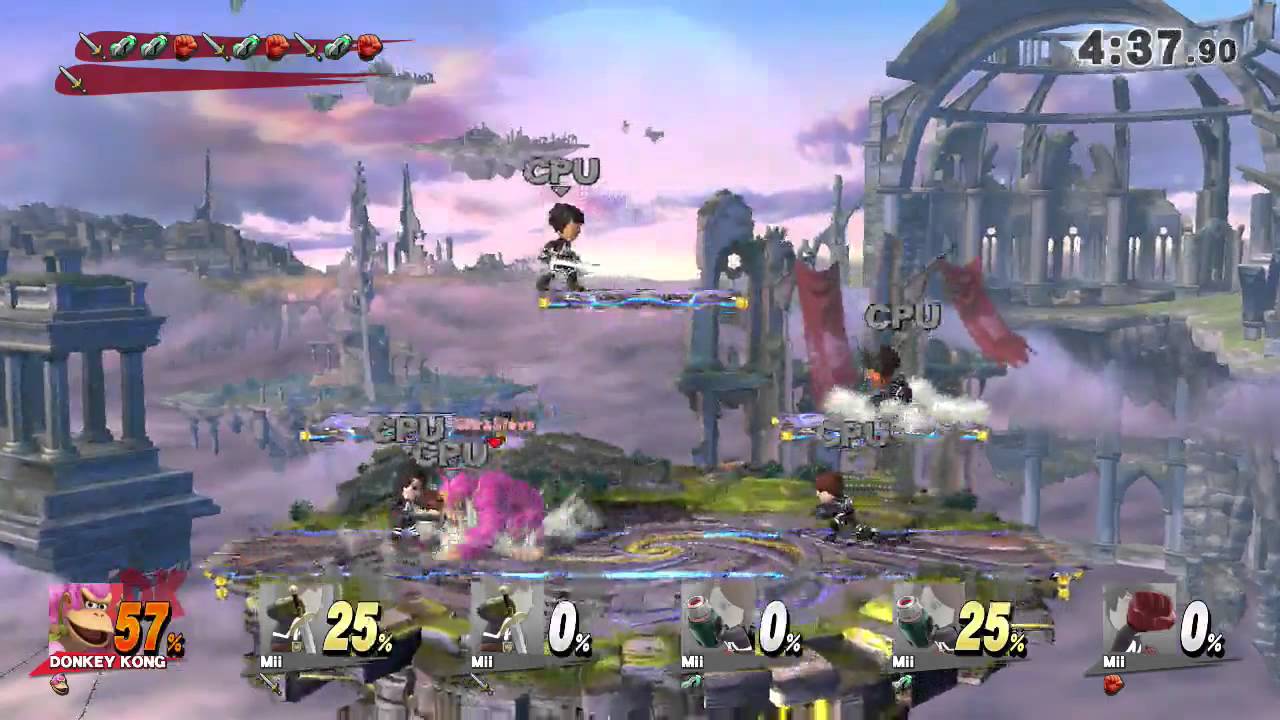 Smash 4 Part 135 - High Intensity Classic (DK) 9.0! - YouTube