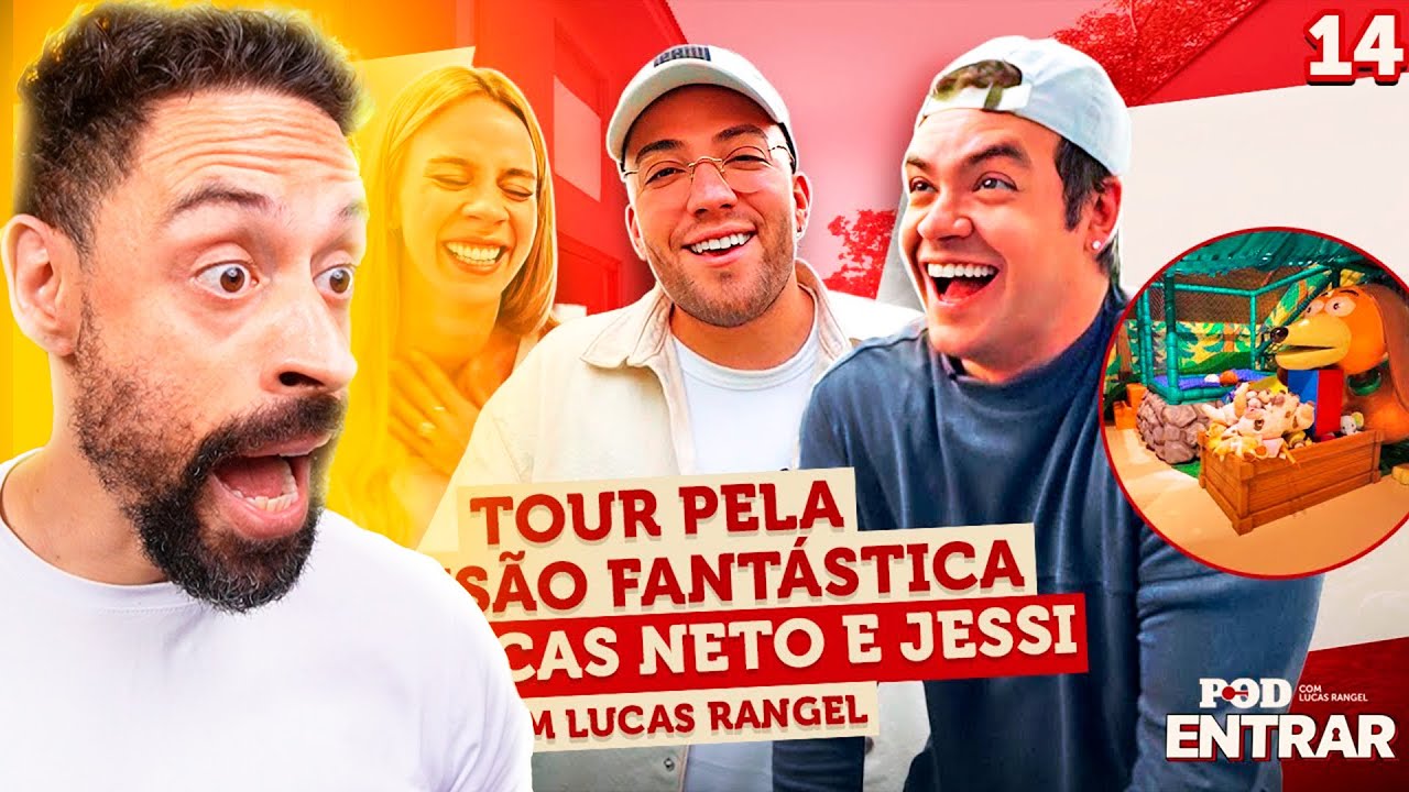 Quer VER a CASA DE R$30 MILHÕES do LUCCAS NETO? - YouTube