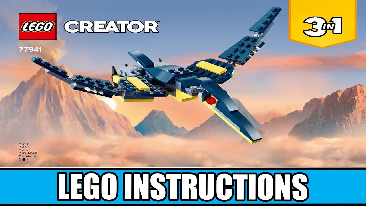 LEGO Instructions | Creator 3 in 1 | 77941 | Mighty Dinosaurs (Book 3 ...
