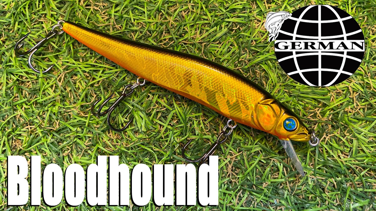 Обзор воблера German Bloodhound по заказу Fmagazin - YouTube
