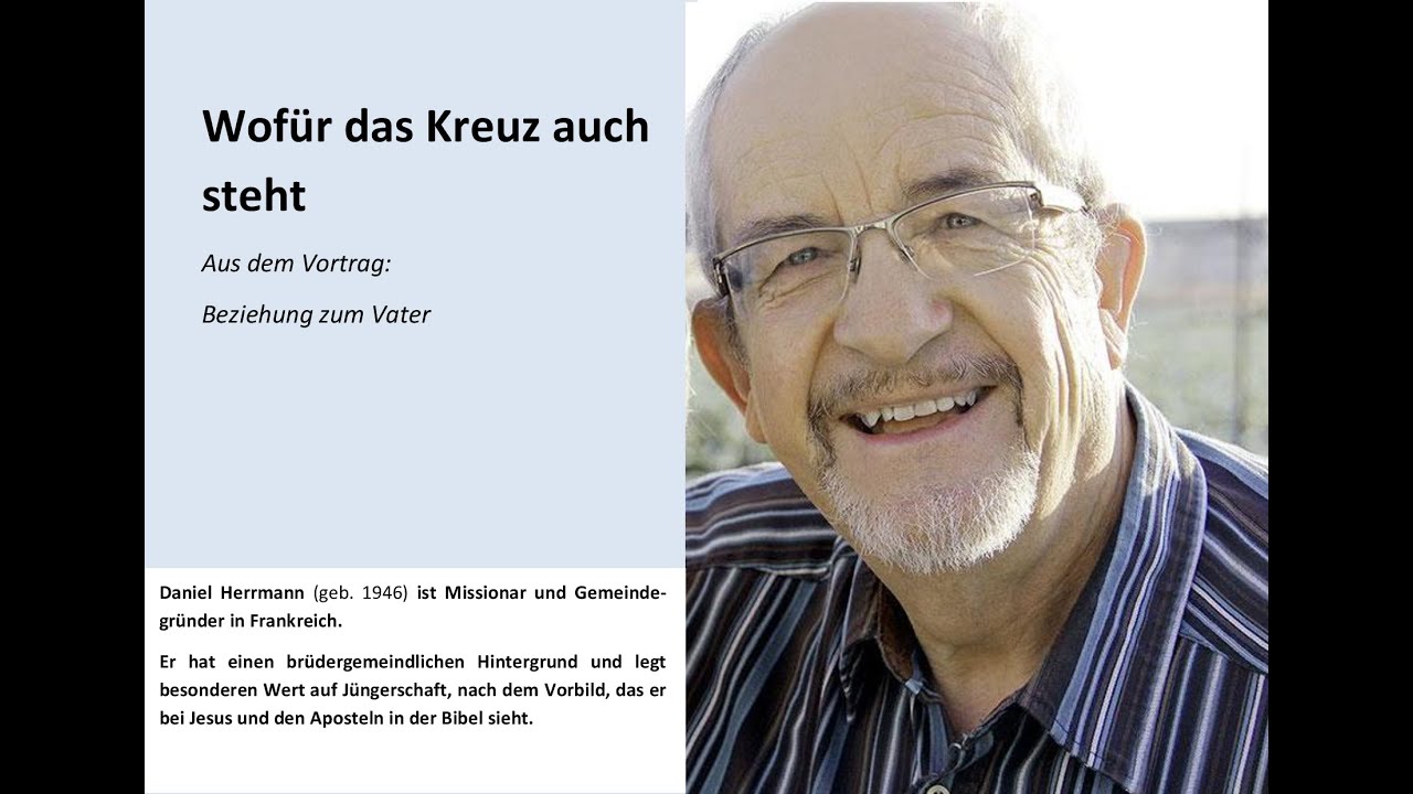 Wofür das Kreuz auch steht v. Daniel Herrmann - YouTube