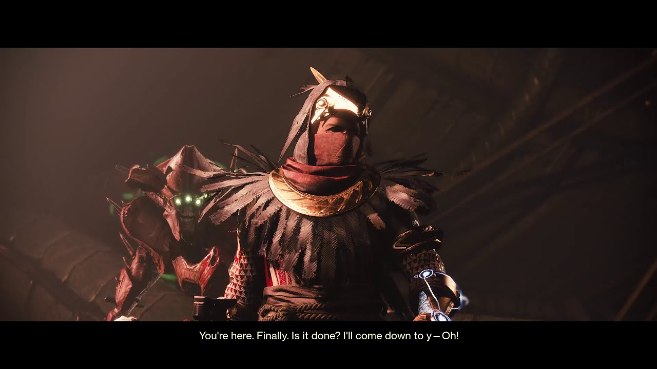 Meeting the Crow - Destiny 2: Season of the Hunt - YouTube