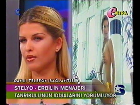 Nazlı Tanrıkulu, Mehmet Ali Erbil'le ilişkisini açıkladı,seviyesiz Stelyo Pipis yayında hakaret etti