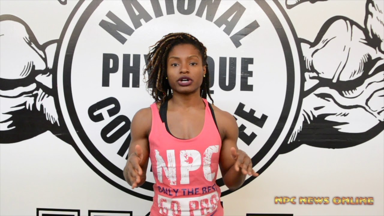 IFBB Figure Olympia Cydney Gillon: Student Athlete - YouTube