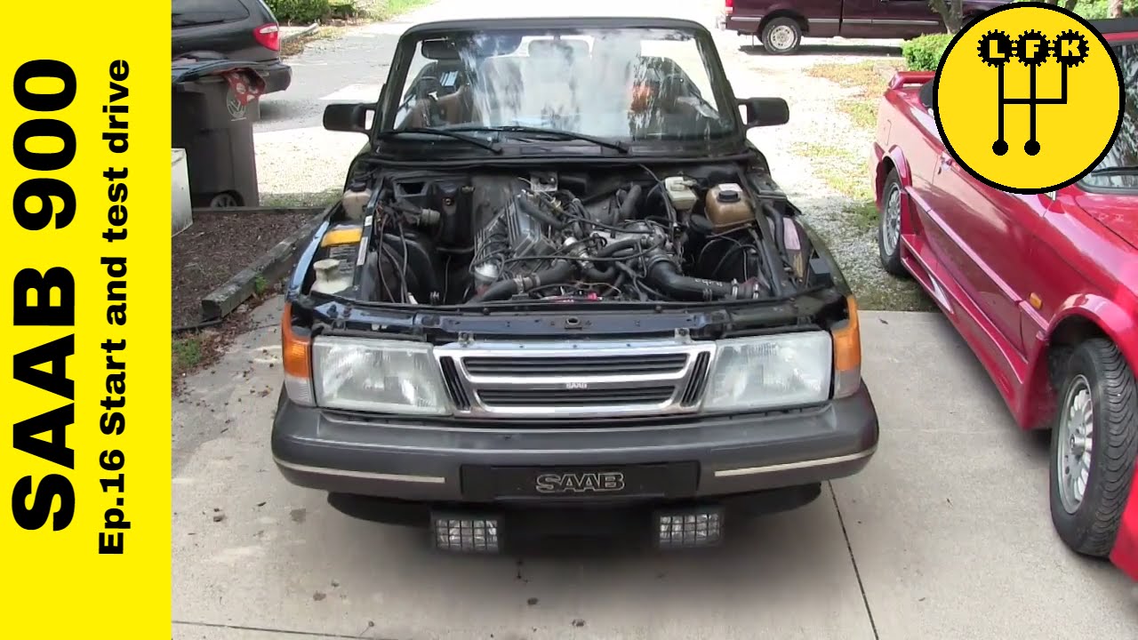 SAAB 900 test drive as a 5-speed- Ep.16 - YouTube