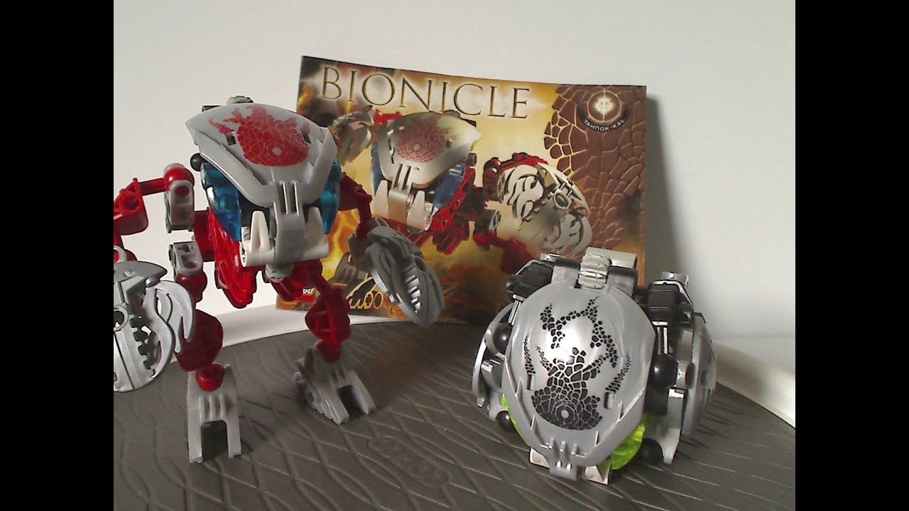 Lego Bionicle Review: Tahnok & Nuvahk Kal 2003 - YouTube