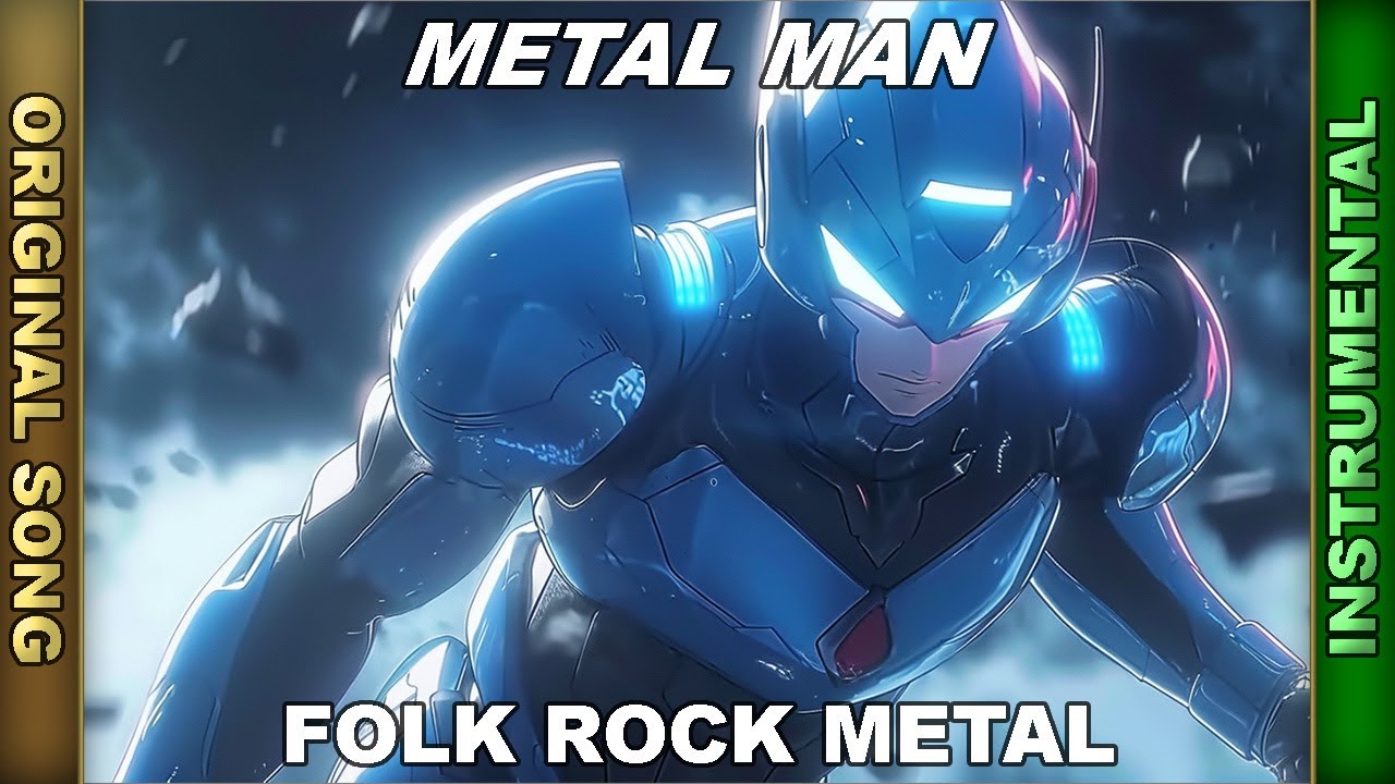 Folk Rock Metal 🎵 Metal Man 🎵 Video Game Soundtrack #MegaMan - YouTube