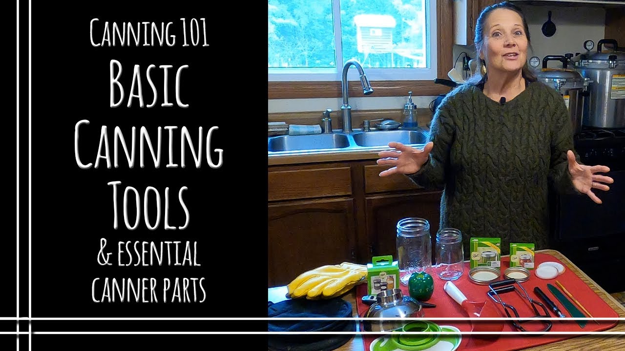 Basic Canning Tools & Canner Parts - YouTube