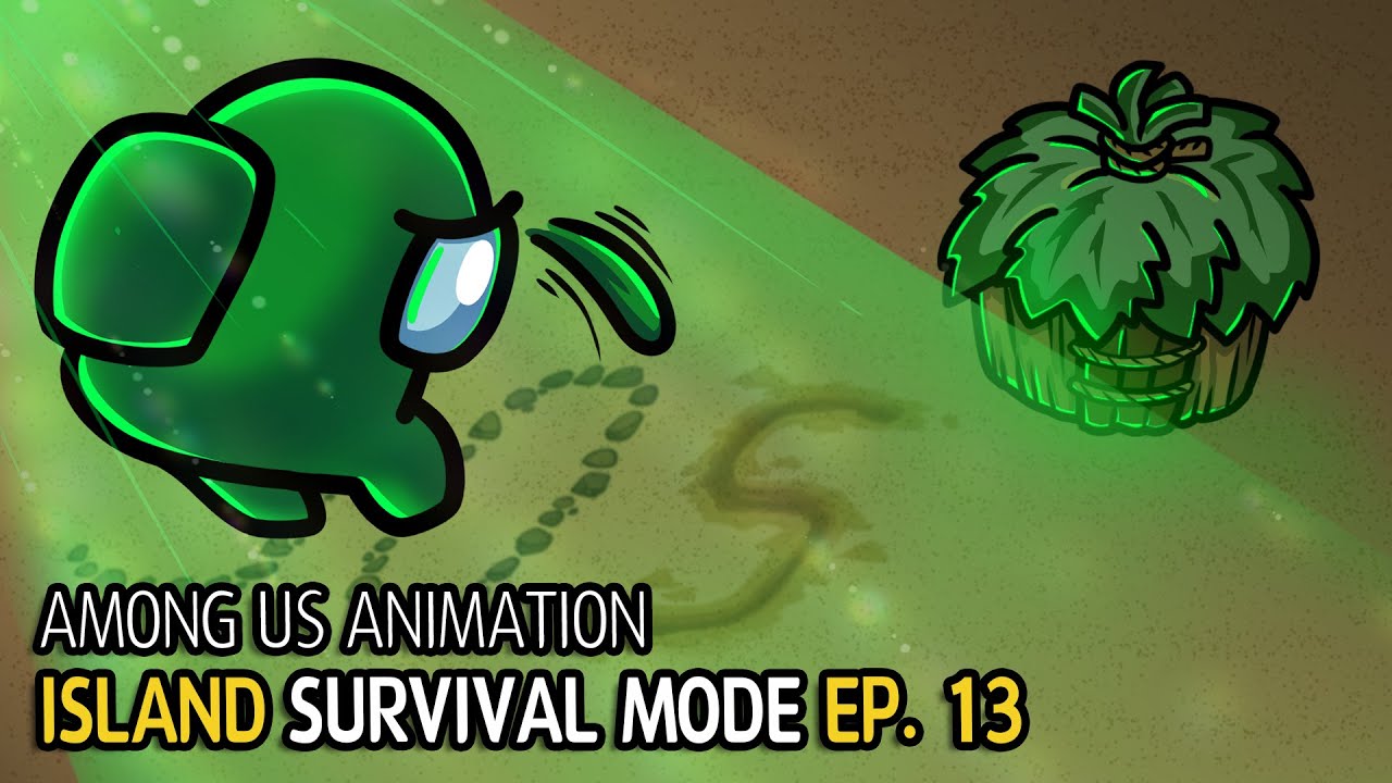 어몽어스 무인도 생존게임모드 EP13 | Among us animation Island Survival mode EP13 ...