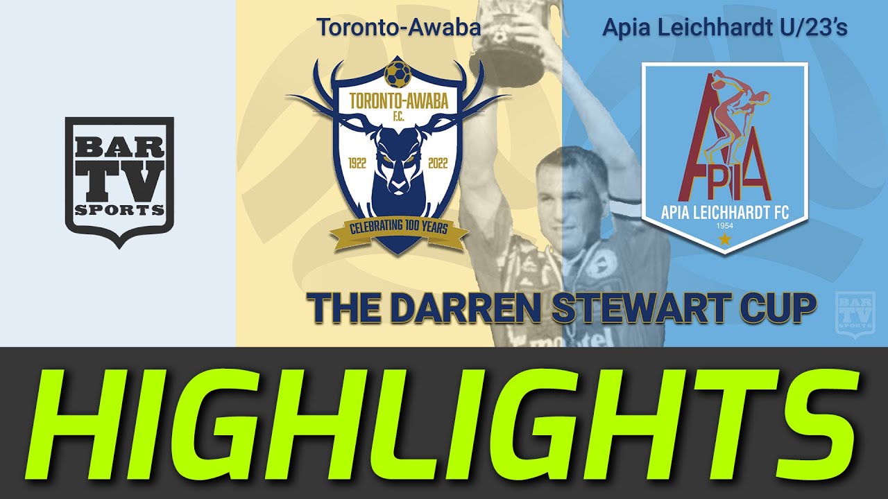 Highlights - Toronto Awaba Stags v APIA Leichhardt U23's - YouTube